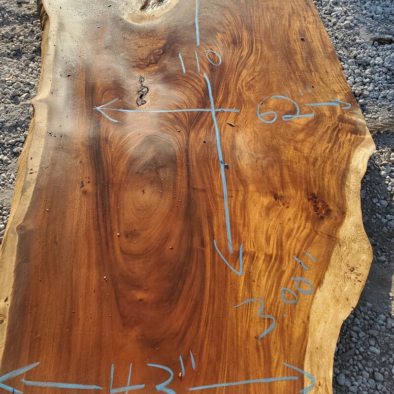 Monkey Pod Slab - Etsy