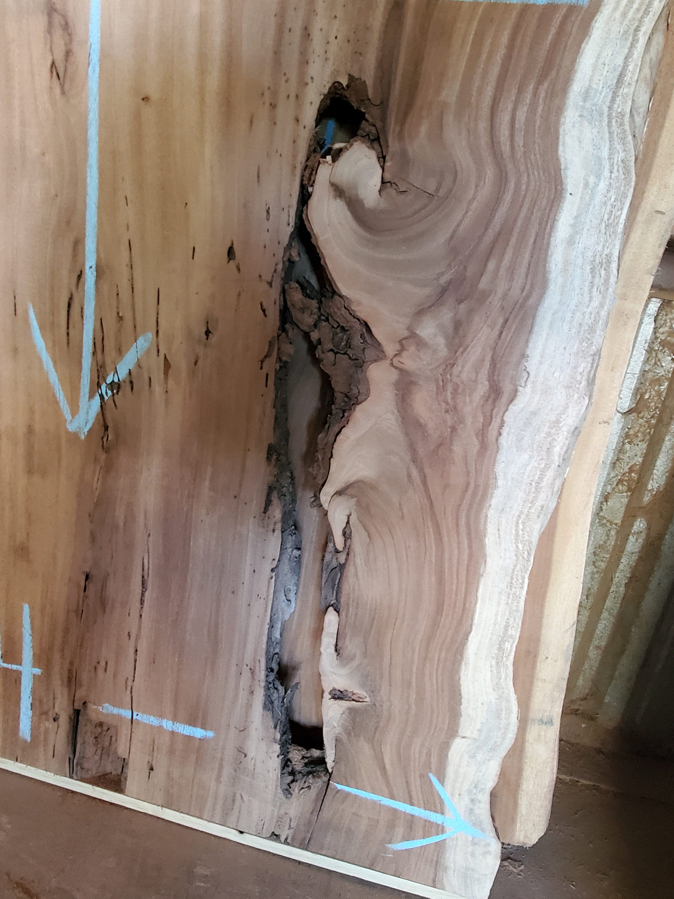 Monkey Pod Live Edge Slab Exotic Wood Lumber Table Top Epoxy Resin 100 ...