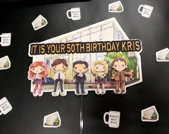 The Office Cake Topper - Etsy