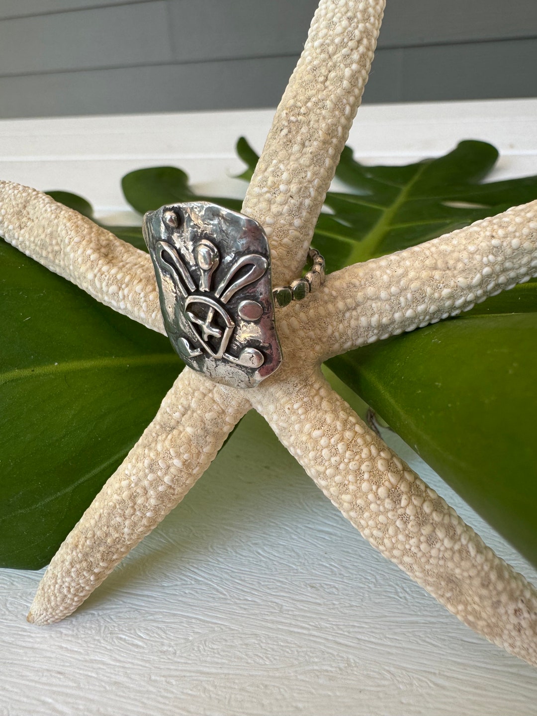 Taino Turtle Ring Taino Silver Ring - Etsy