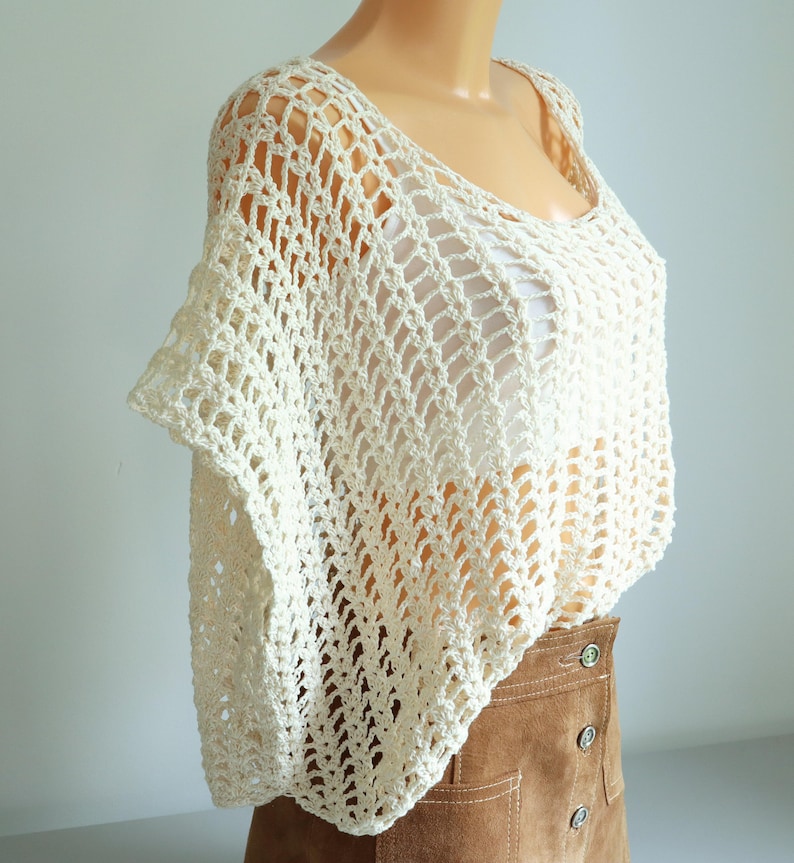 Crochet Pattern Top “julina” – Boho Beach Look, Festival Outfit, Summer ...