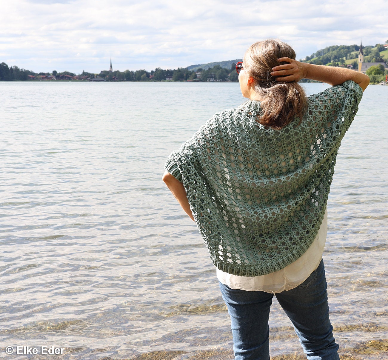 Crochet Pattern for Cardigan / Shrug / Jacket „beautiful Day ...