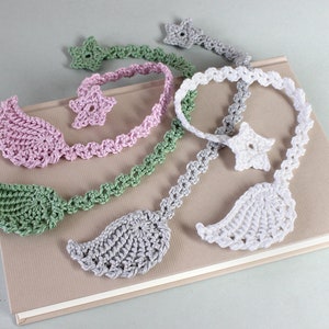Crochet Pattern Bookmark "wing With Star" - Language: Englisch ...