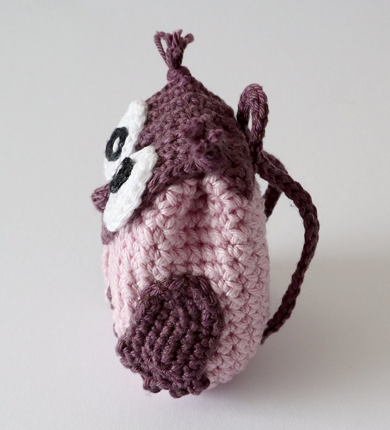 Crochet Pattern Keychain "backpack Eulalia" - Language: German ...
