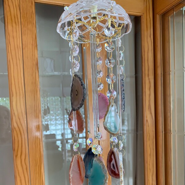 Agate Wind Chime - Etsy