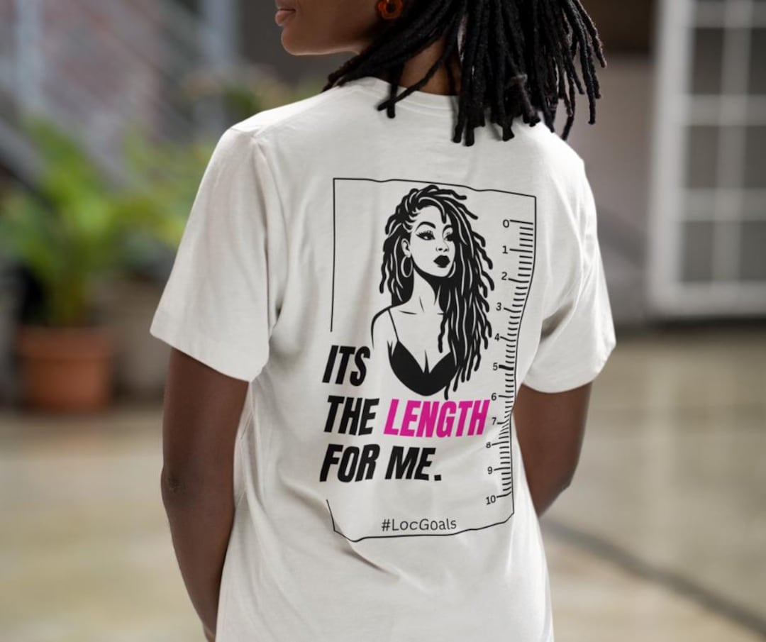 Loc Goals T-shirt - Gift for Her, Gifts for Friends, Black Women ...