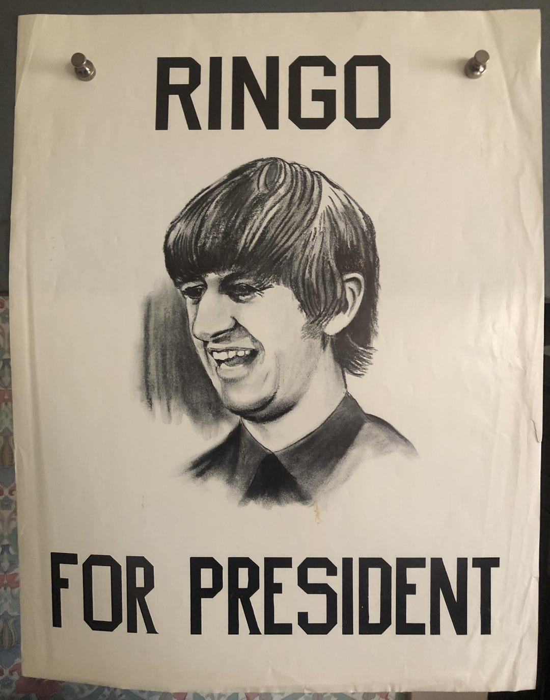 RINGO FOR PRESIDENT - Etsy