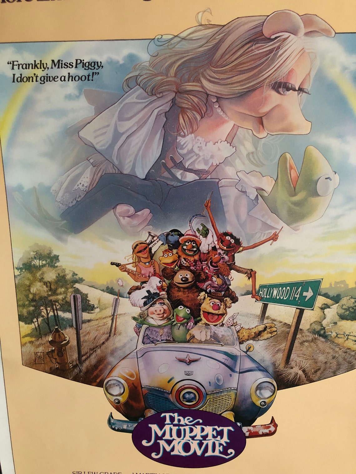 The Muppet Movie 1979 Movie Poster - Etsy