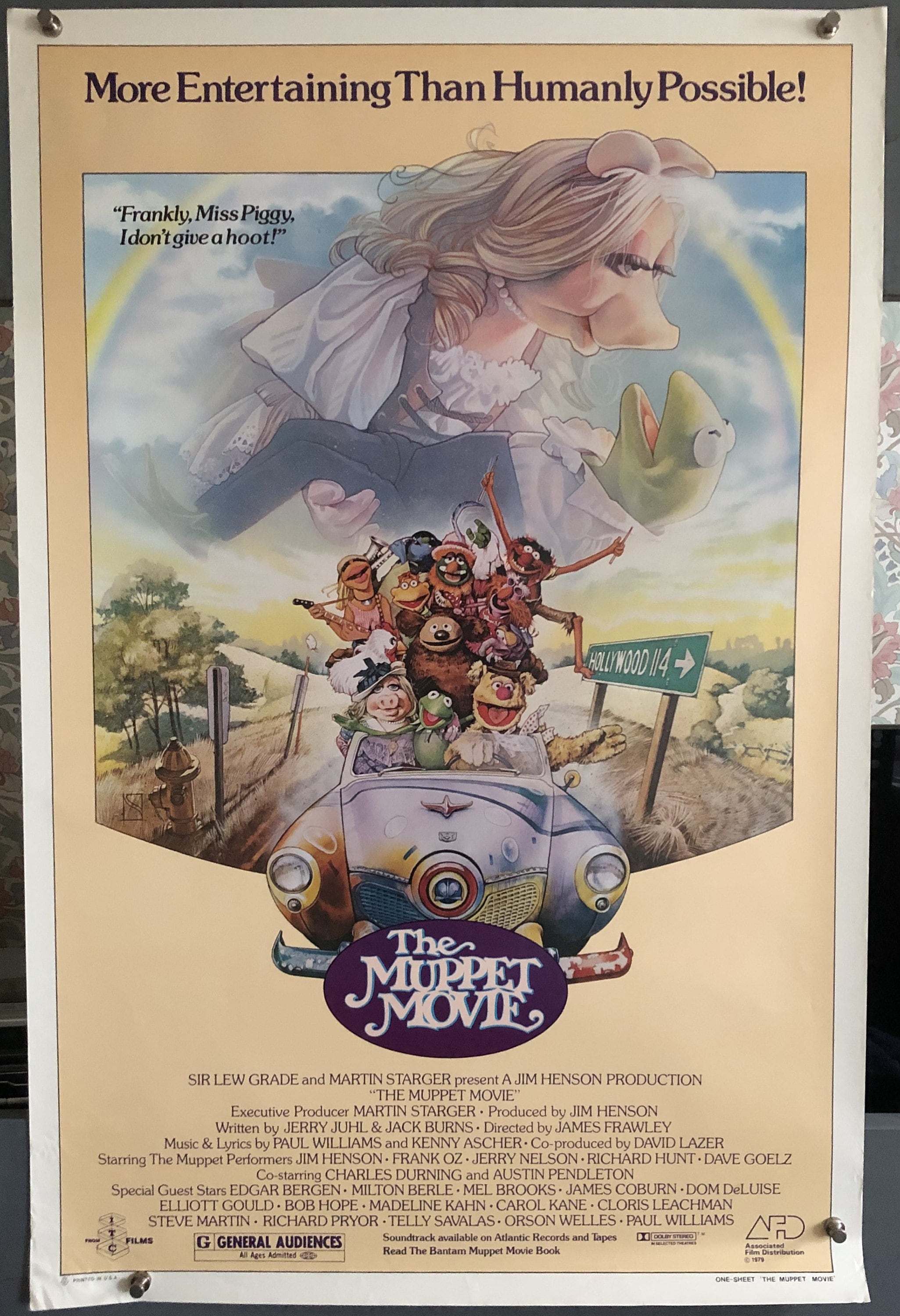 The Muppet Movie 1979 Movie Poster - Etsy