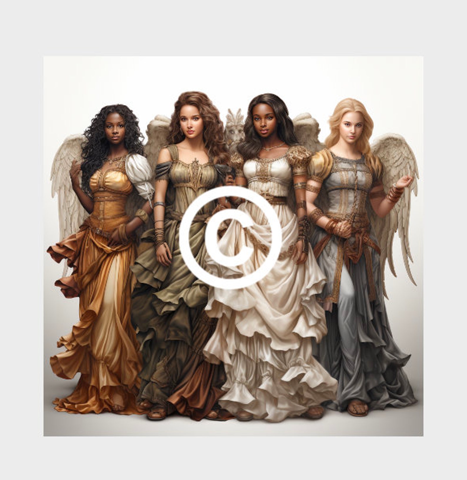 Diverse Mythical Magical Angel Fairy Princess Tribe - Sisters of Magic ...