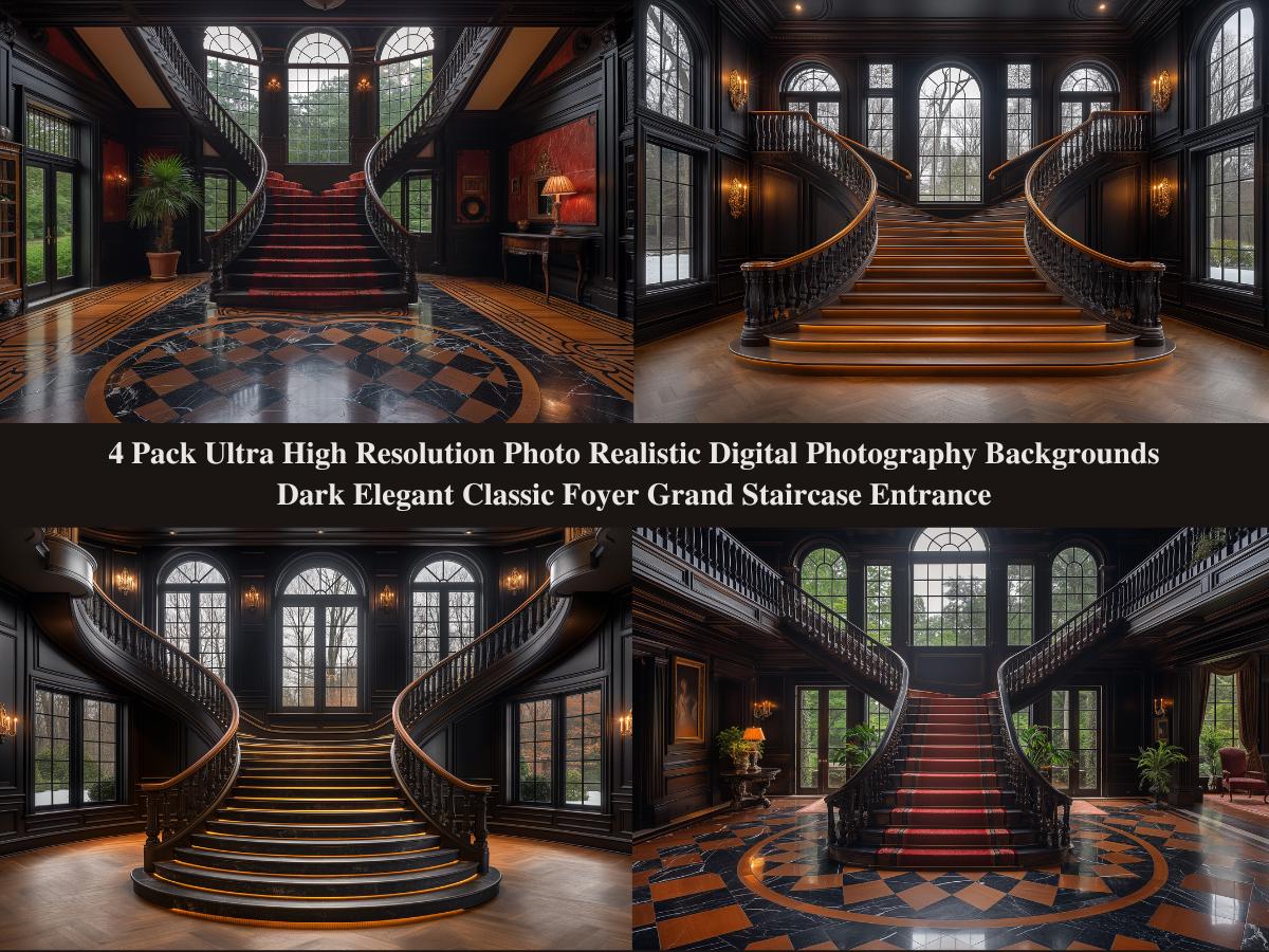 Digital Backgrounds 4 High Resolution Ultra Realistic Historic Elegant ...