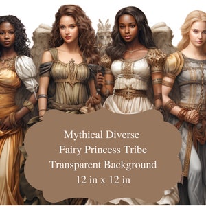 Diverse Mythical Magical Angel Fairy Princess Tribe - Sisters of Magic ...
