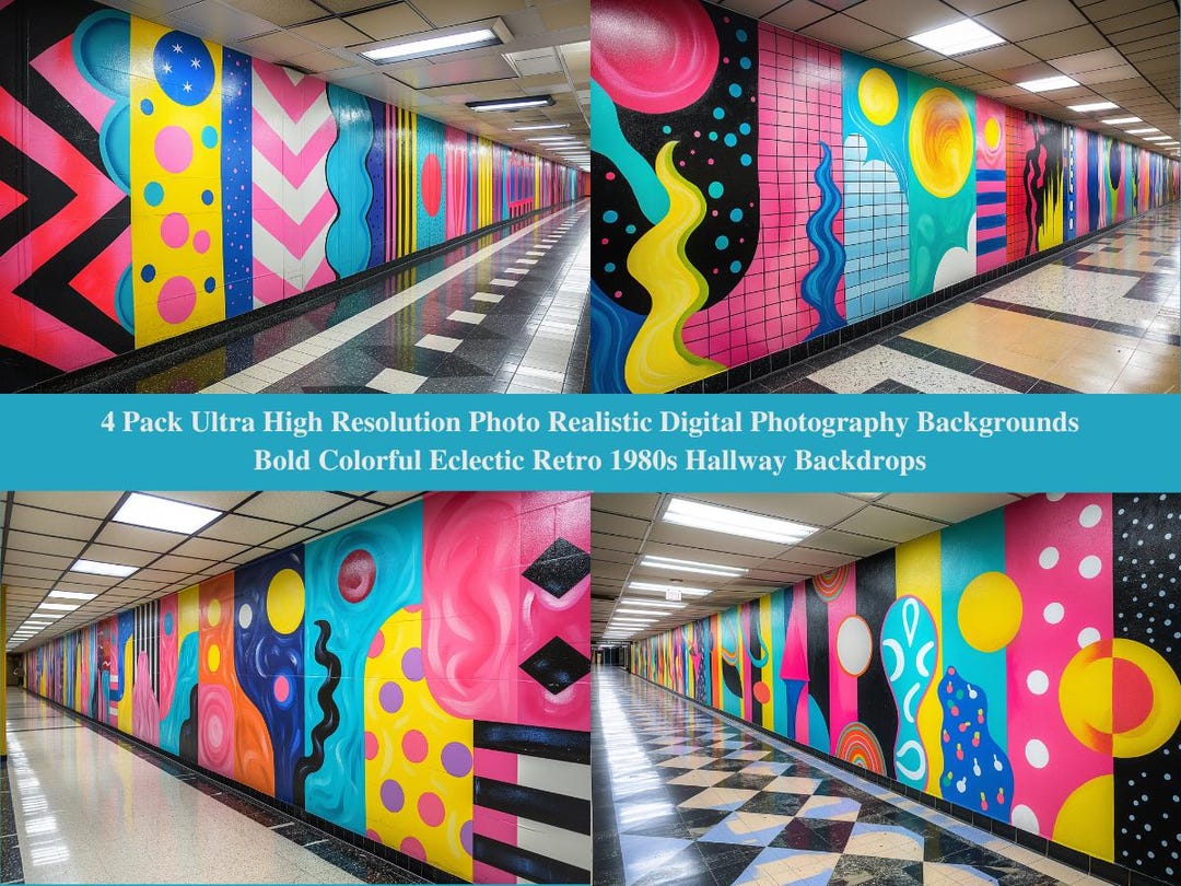 Digital Backgrounds 4 High Resolution Ultra Realistic Vibrant Bold ...