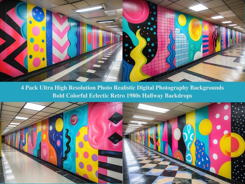 Digital Backgrounds 4 High Resolution Ultra Realistic Vibrant Bold ...