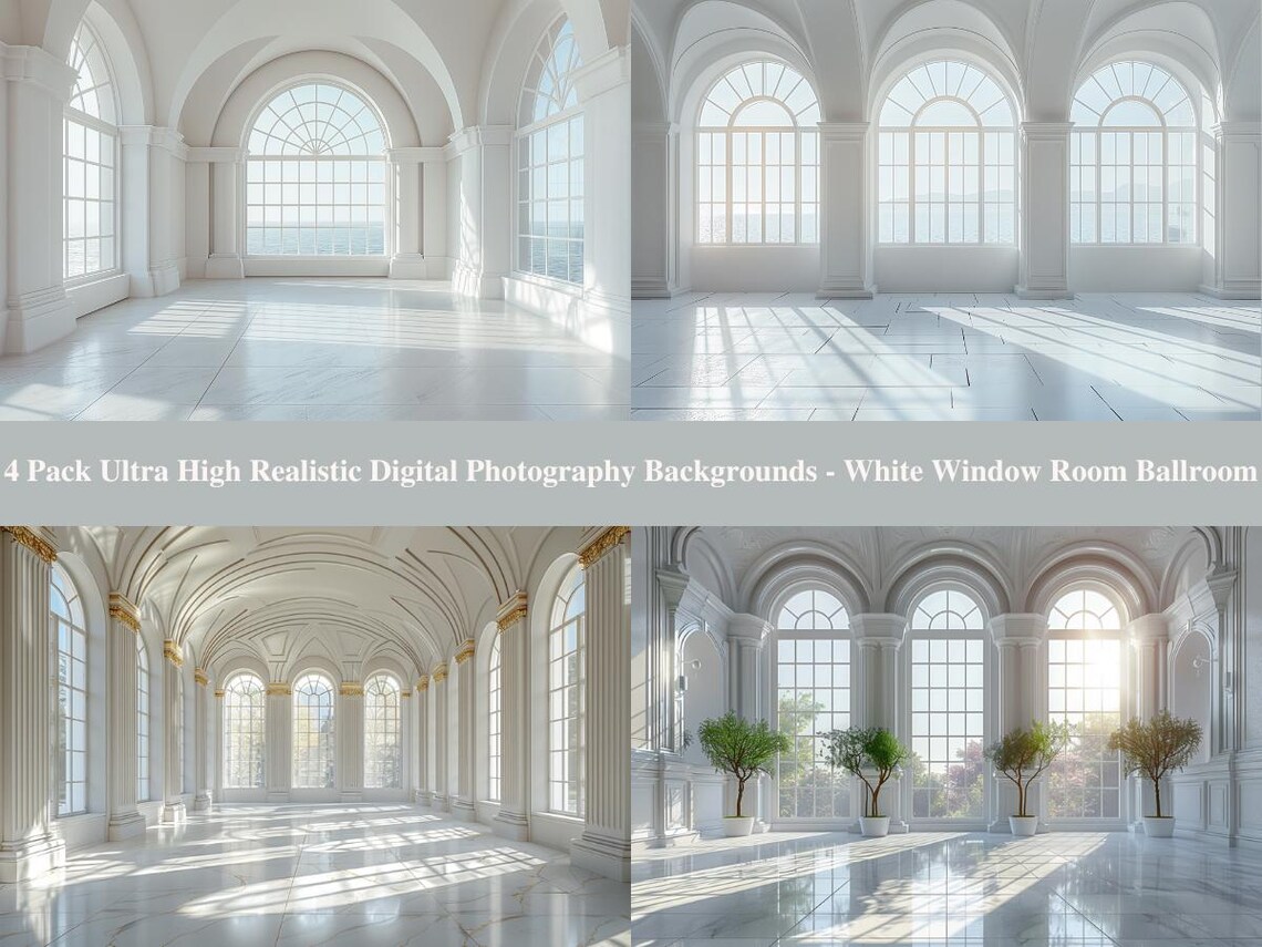 Digital Backgrounds 4 High Resolution Ultra Realistic Wedding Formal ...
