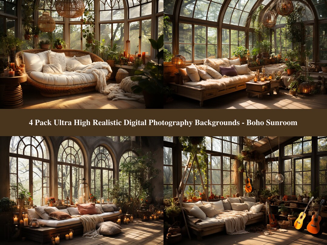 Digital Backgrounds 4 High Resolution Ultra Realistic Bohemian ...