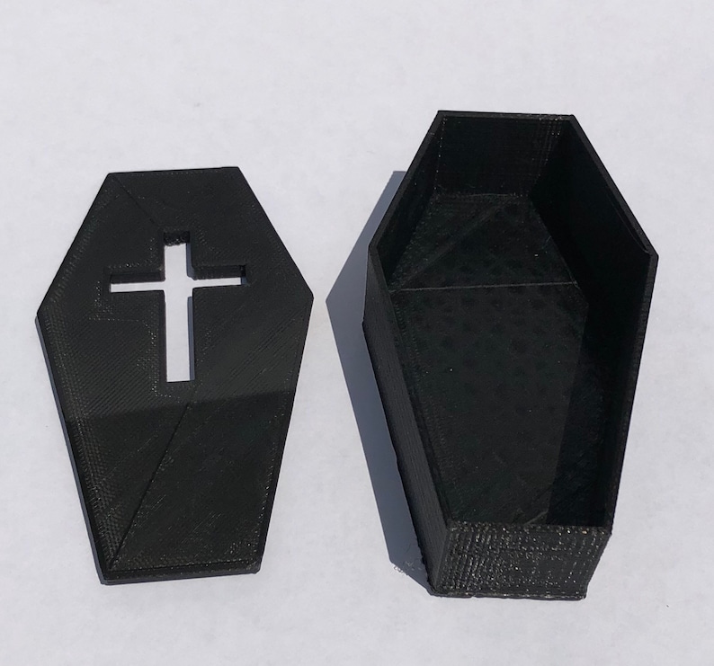 3d Printed Coffin Box | Storage Box | Gift Box | Jewelry Box - Etsy