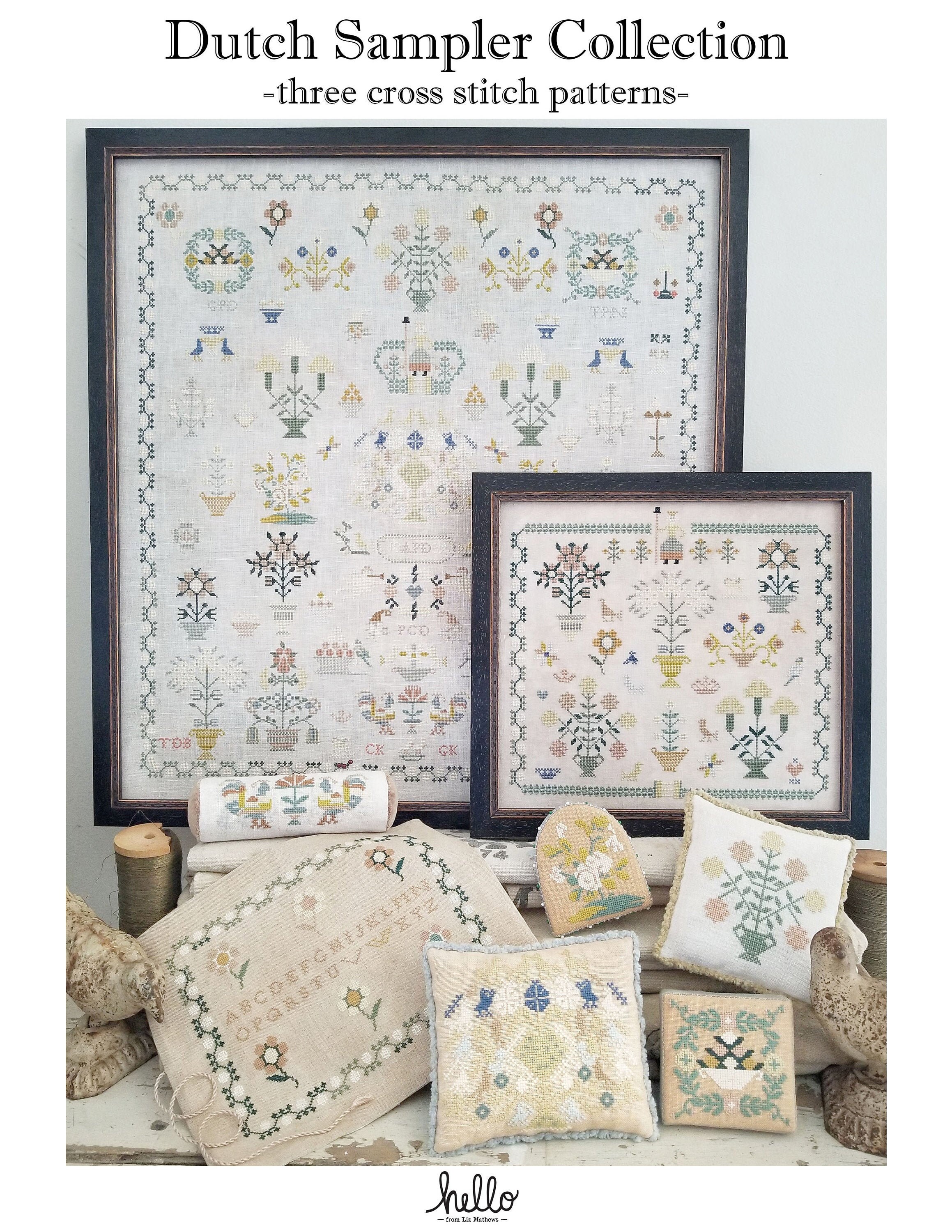 PDF Dutch Sampler Collection - Etsy