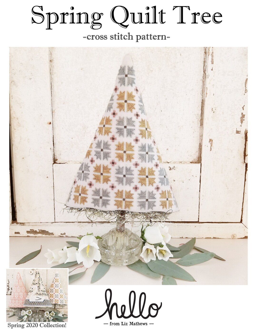 PDF Spring Quilt Tree Cross Stitch Pattern - Etsy