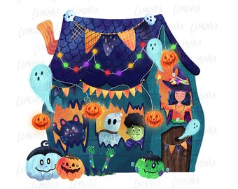 Ghost SVG. Kids Halloween Bundle Clipart. Cute Kawaii Phantom - Etsy