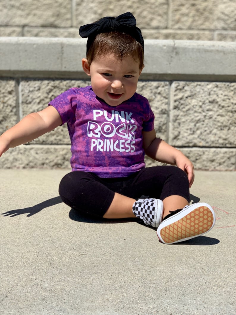 Punk Rock Princess - Punk Rock Princess Shirt - Tee - Toddler - Baby ...