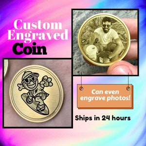 Custom Brass Challenge Coin, Decision Coin, Flip Coin, Souvenir Token ...