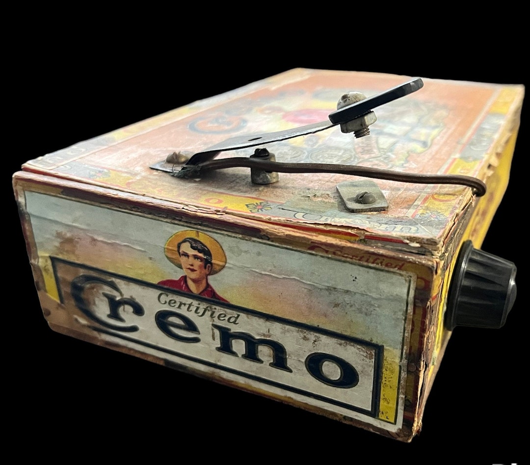 ONE OF A KIND Cremo Wooden Cigar Morse Code Box! - Etsy