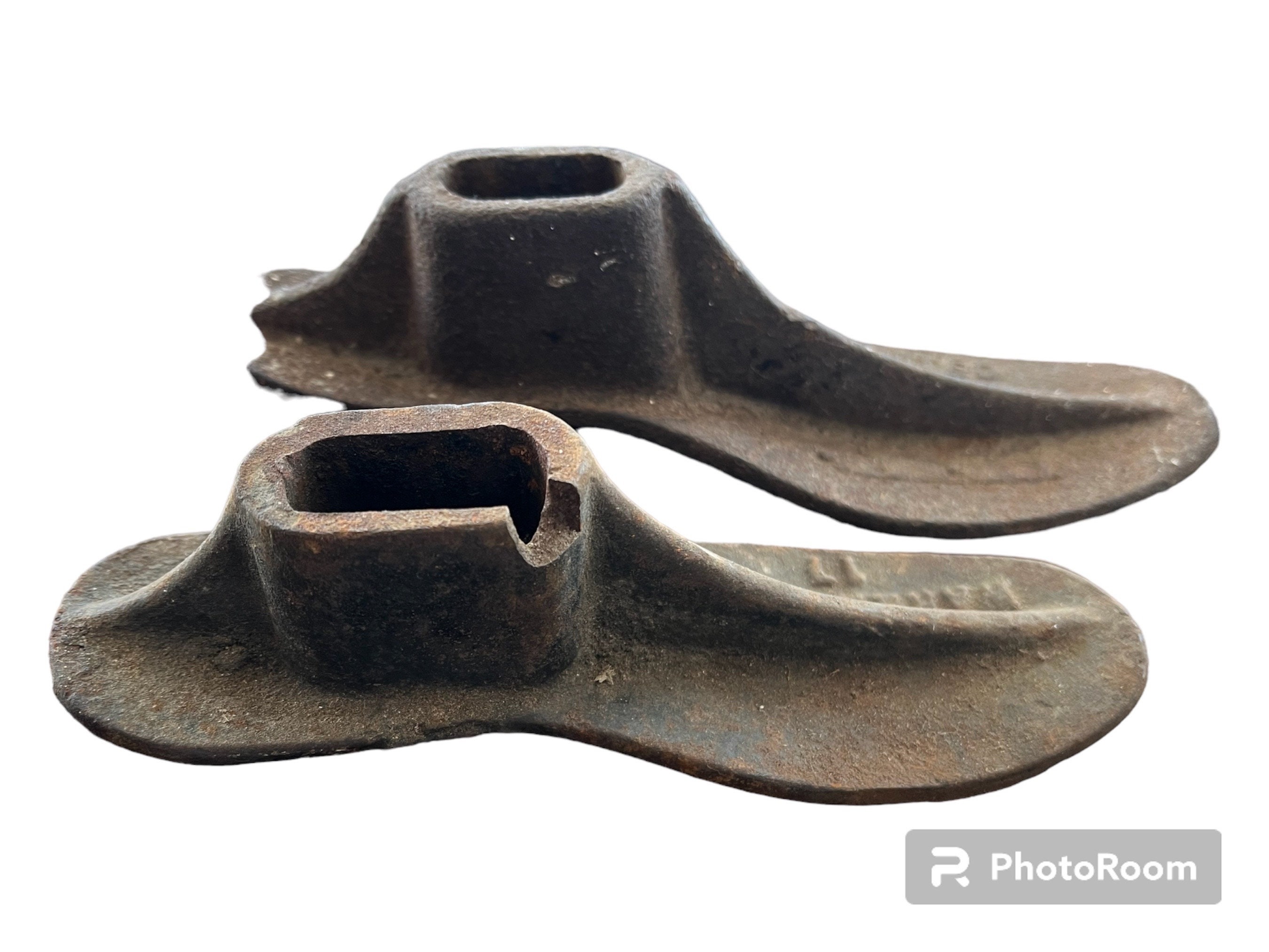 Antique Cast Iron Cobbler Stand With Lasts - Etsy