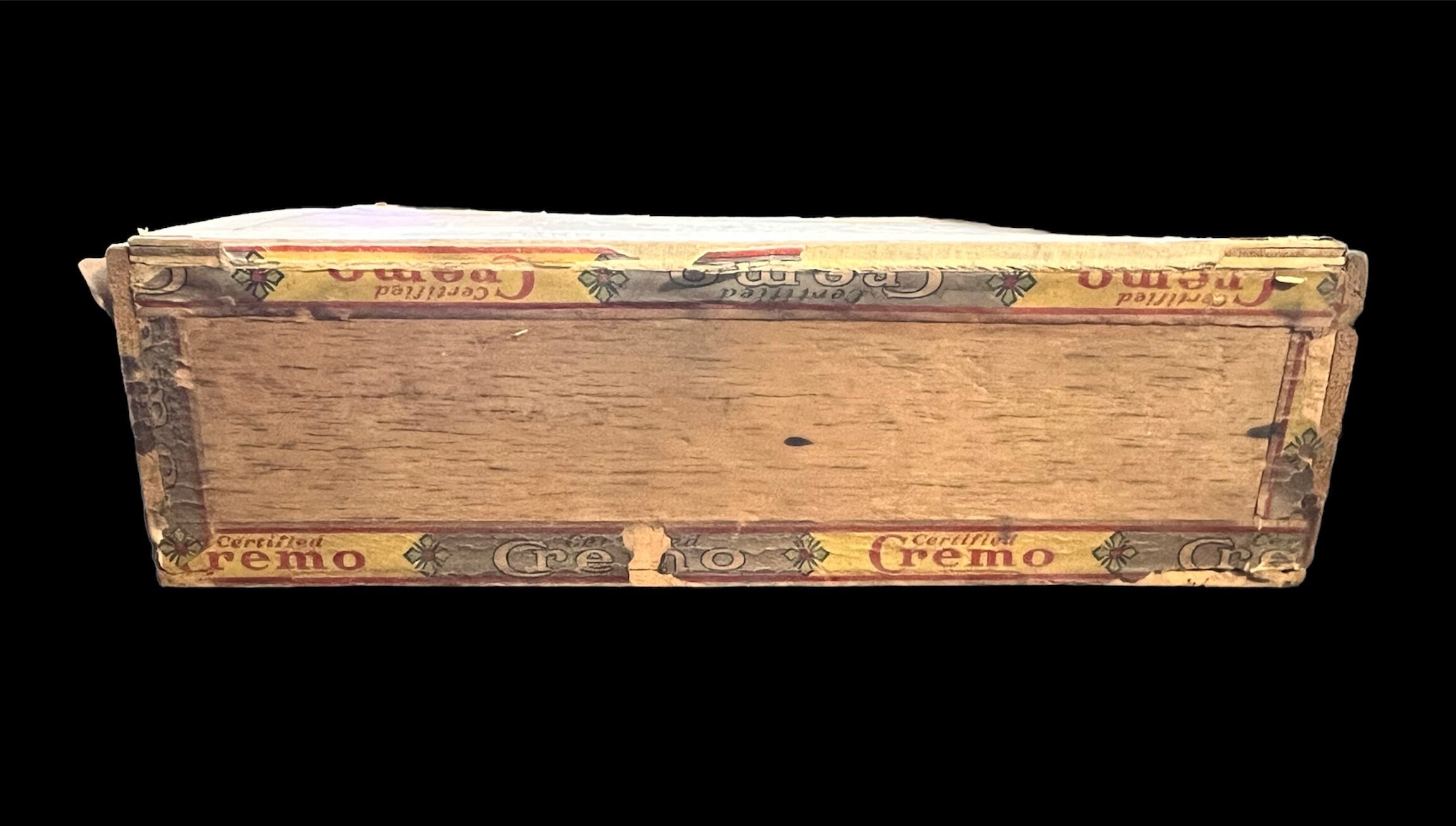 ONE OF A KIND Cremo Wooden Cigar Morse Code Box! - Etsy