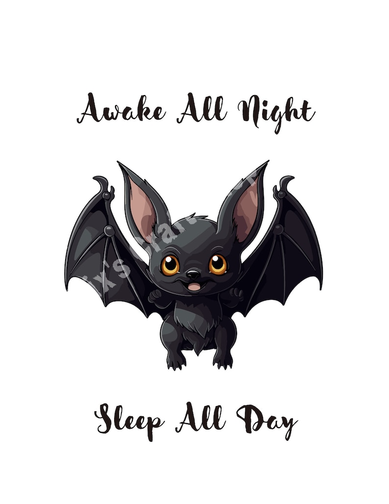 Bat Nursery Art, Boho Nursery Decor Girl, Goth Nursery, Printable Wall ...