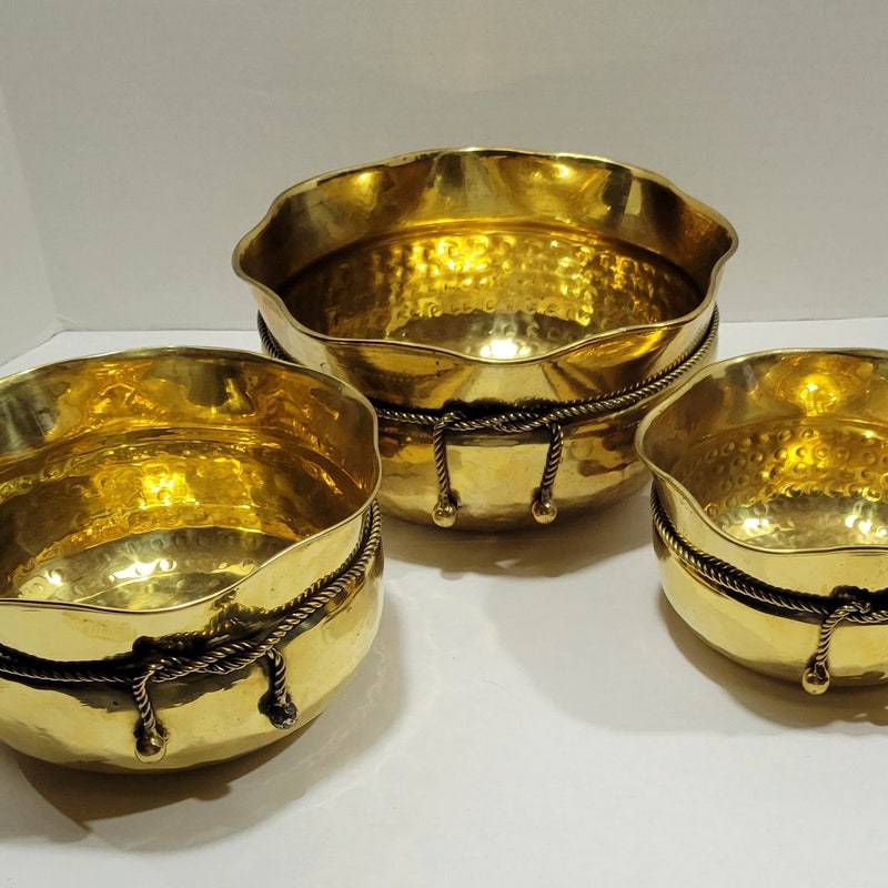 Brass Bowls - Etsy