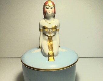 Fulper Powder Box - Etsy