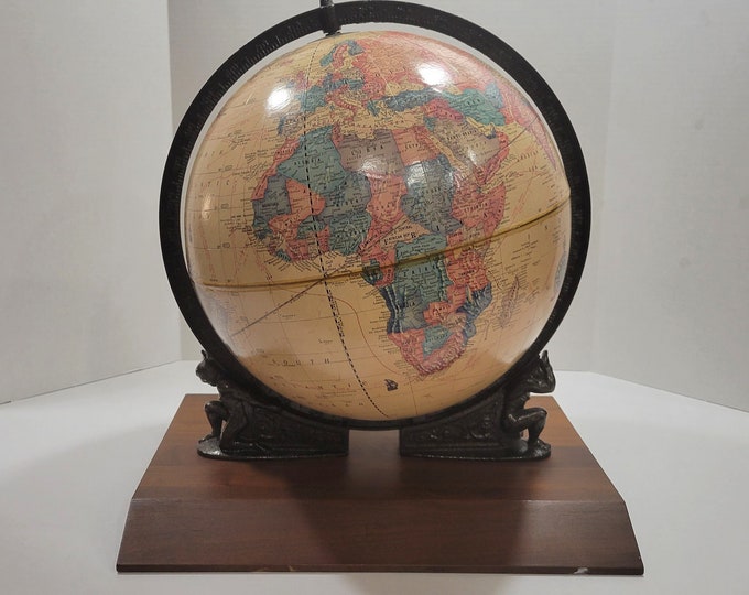Vintage Crams World Globe, World Globe, Vintage Globe, Globe, World ...