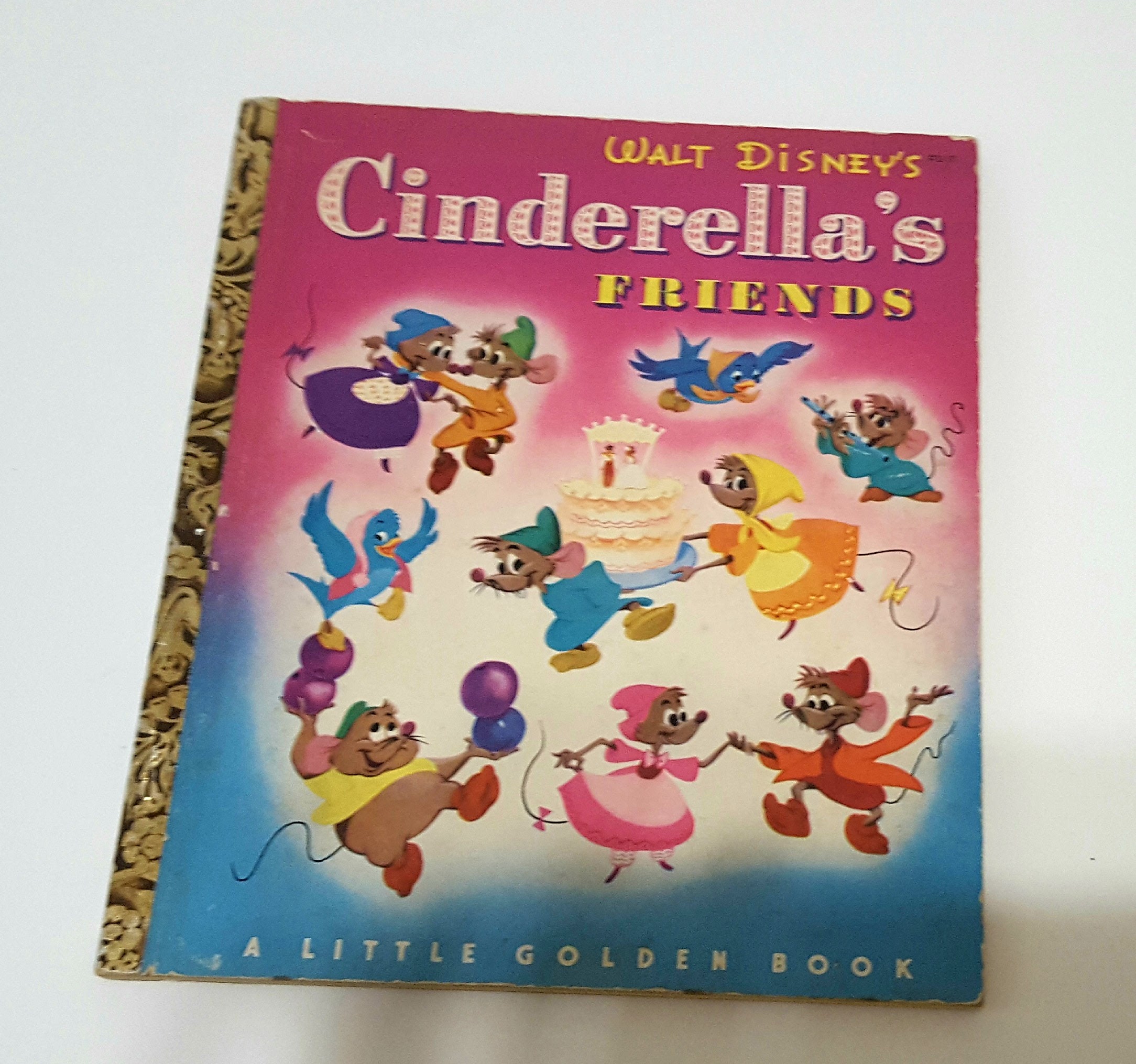 Vintage Cinderella Little Golden Book Vintage Little Golden | Etsy