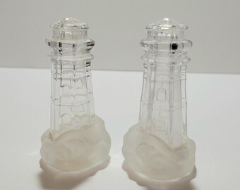 Lighthouse Salt and Pepper Shakers - Etsy