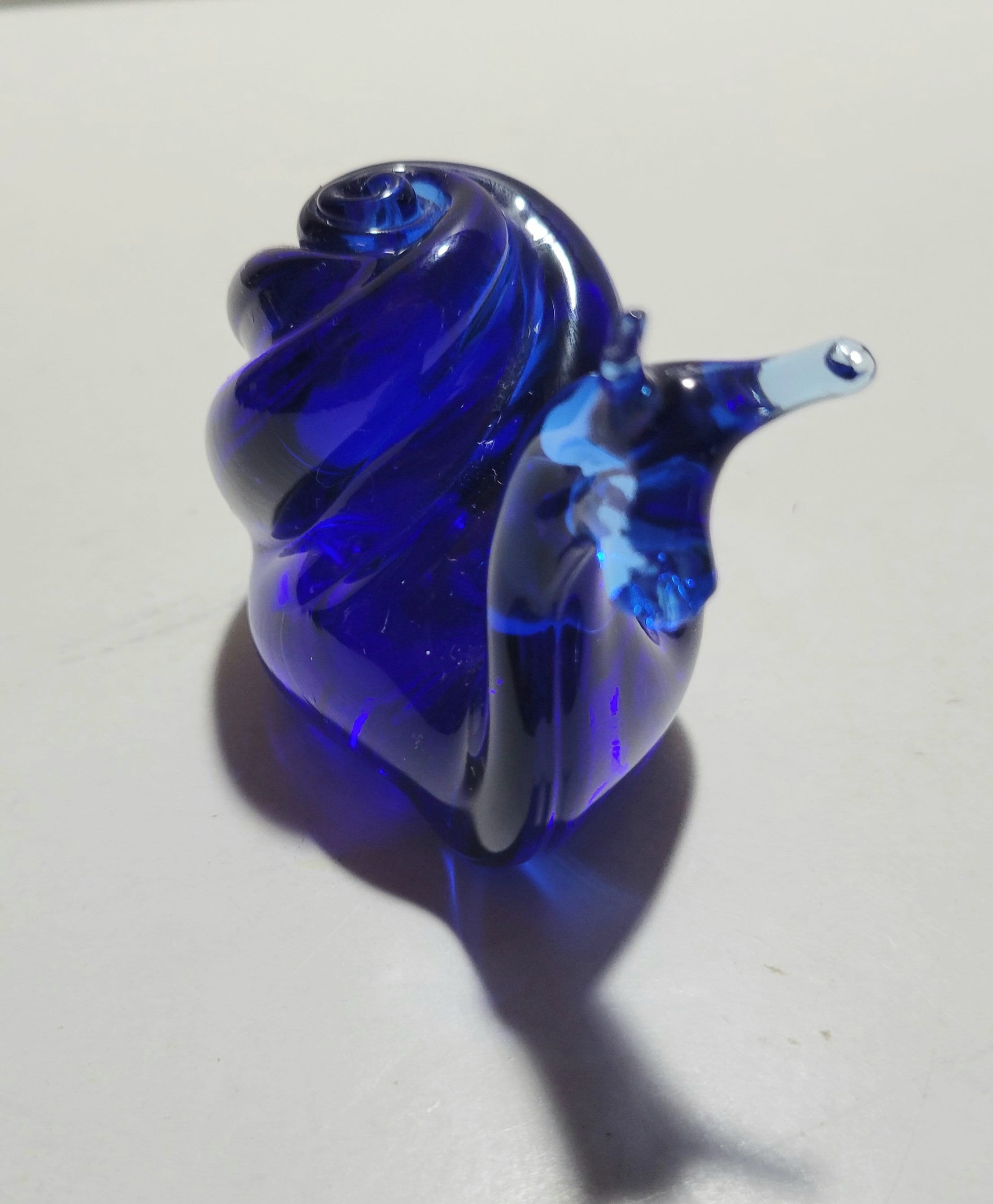 Glass Snail Snail Snail Glass Paperweight Pilgrim Glass - Etsy