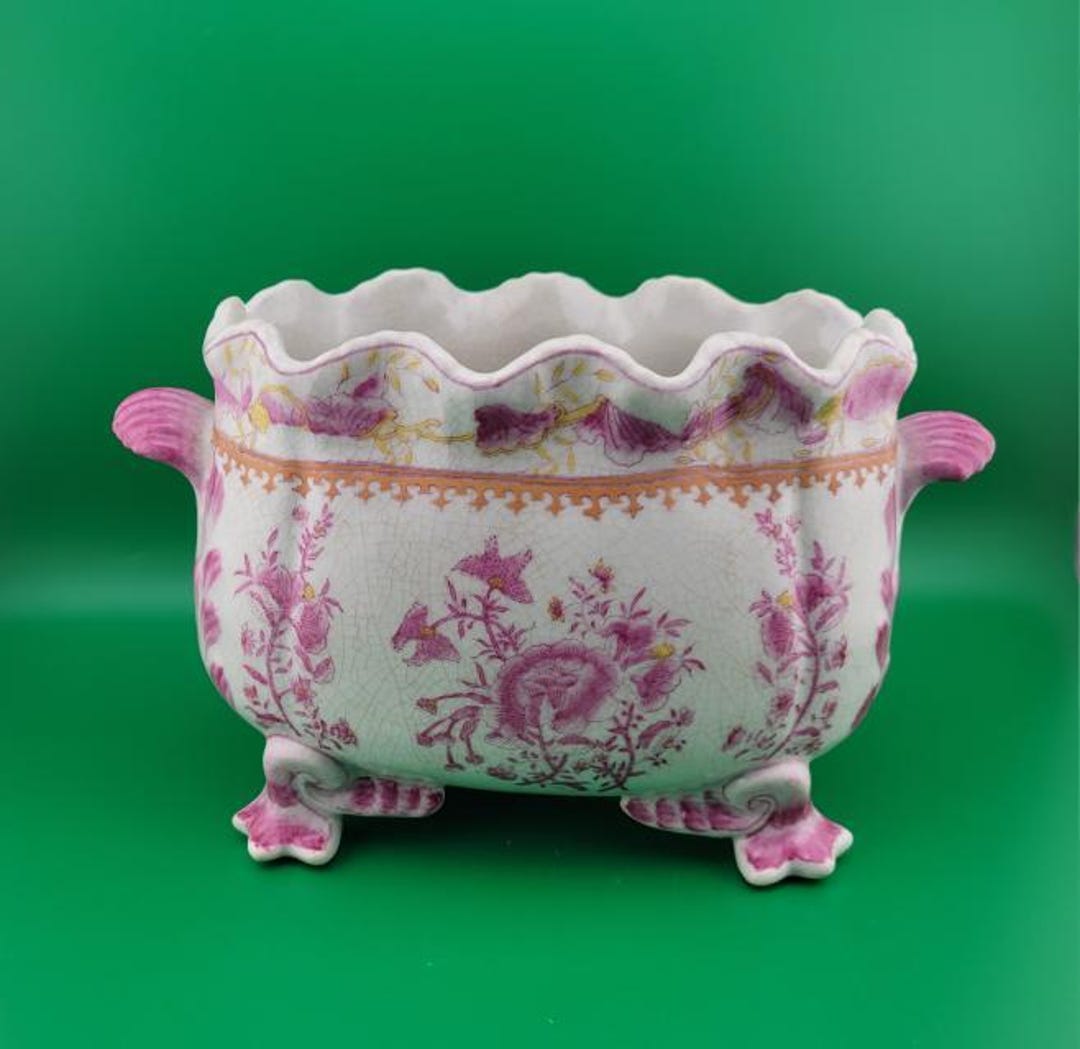 United Wilson 1897 Porcelain Planter, Antique Cachepot, Jardiniere ...