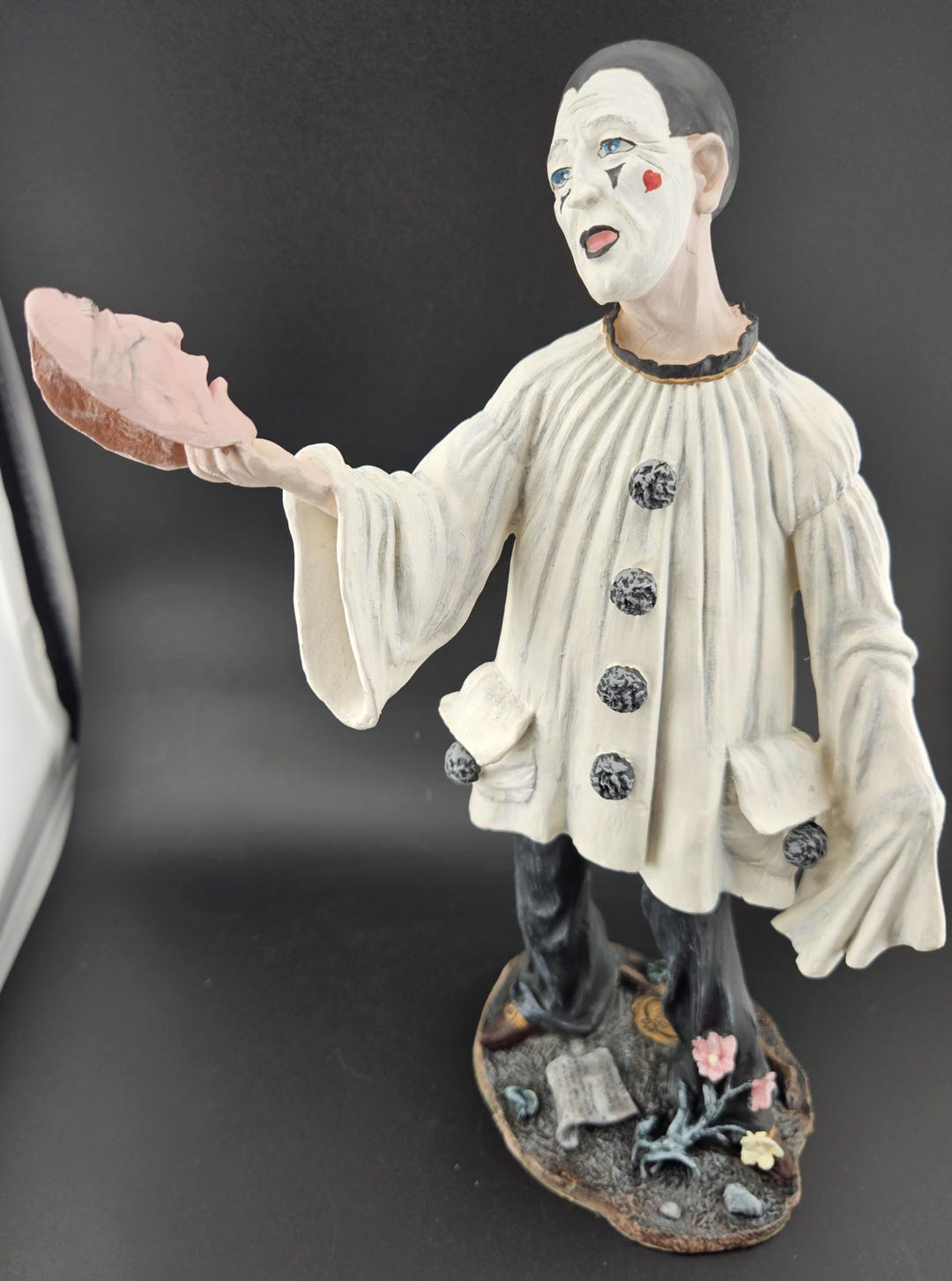 Pierrot Duncan Royale Retired King of Mimes Statue History of Clowns ...
