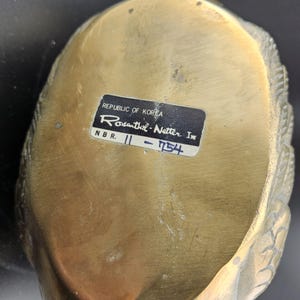 Vintage Pair of Metalware Brass Rosenthal-netter Geese Bookends ...