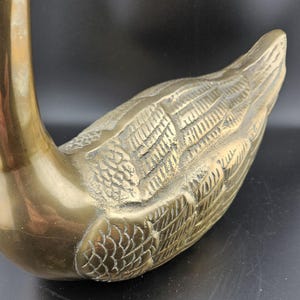 Vintage Pair of Metalware Brass Rosenthal-netter Geese Bookends ...