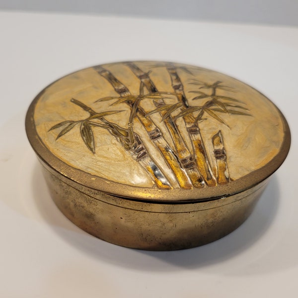 Brass Trinket Box - Etsy