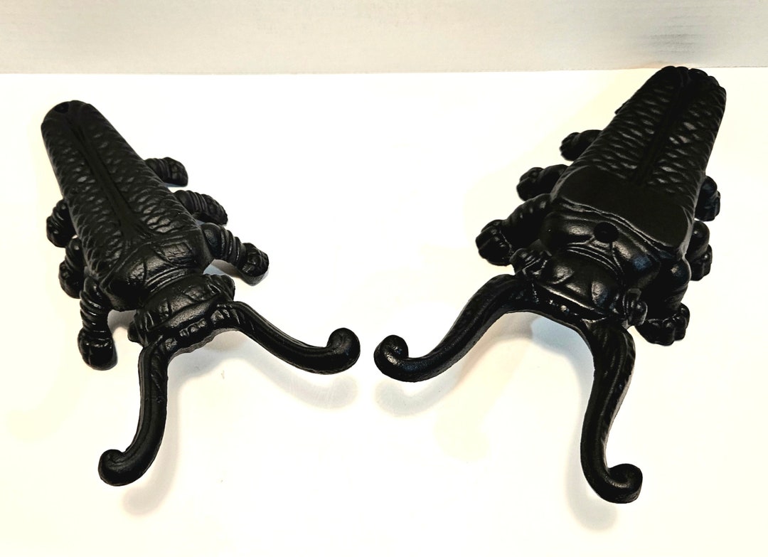 Vintage Cast Metal Scarab Beetle Scarab Beetle Doorstop - Etsy