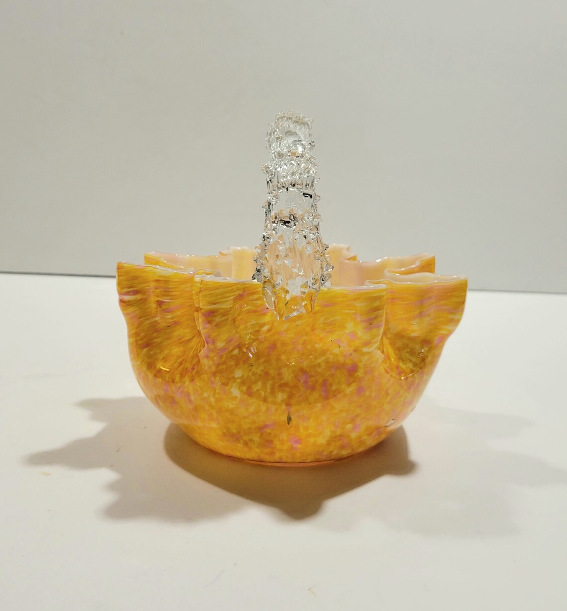 Vintage Franz Welz Czech Art Glass Bohemian Czech Art Yellow - Etsy