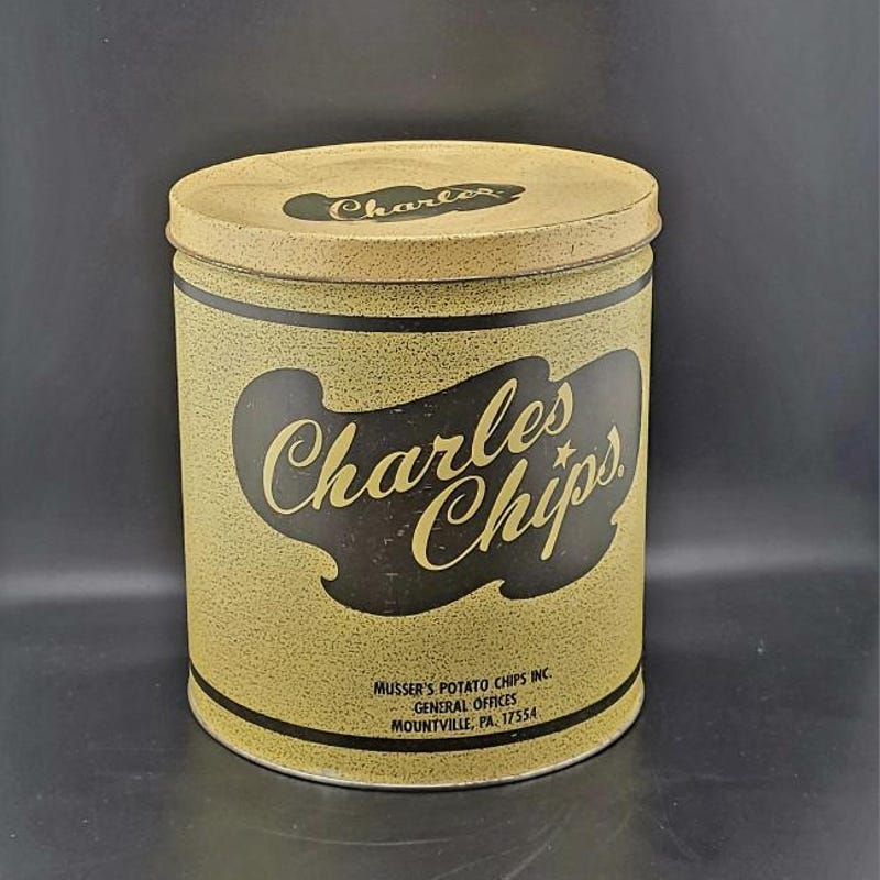 Potato Chip Tins - Etsy