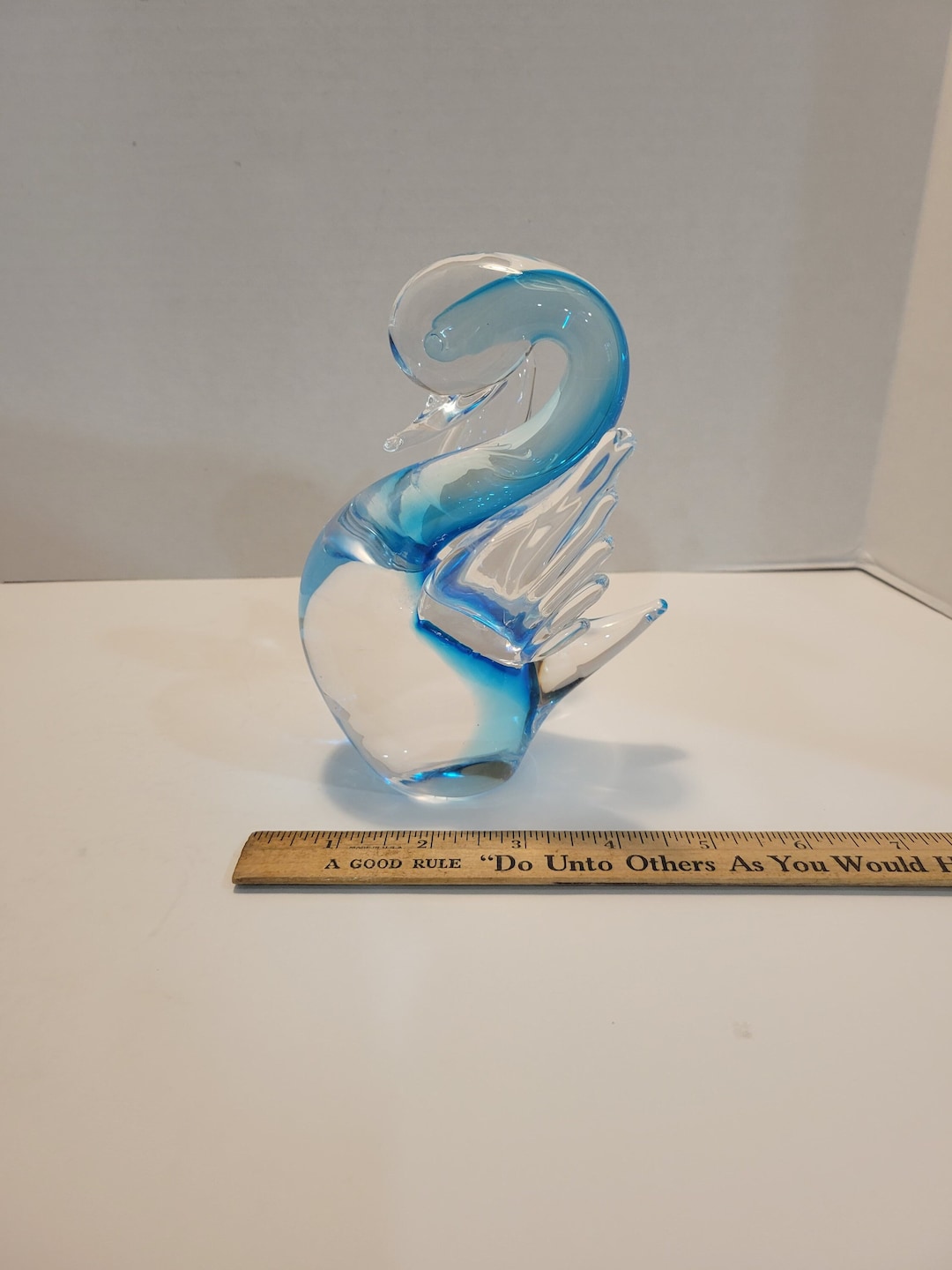 Vintage Murano Blue Glass Duck Vintage Murano Glass Murano - Etsy