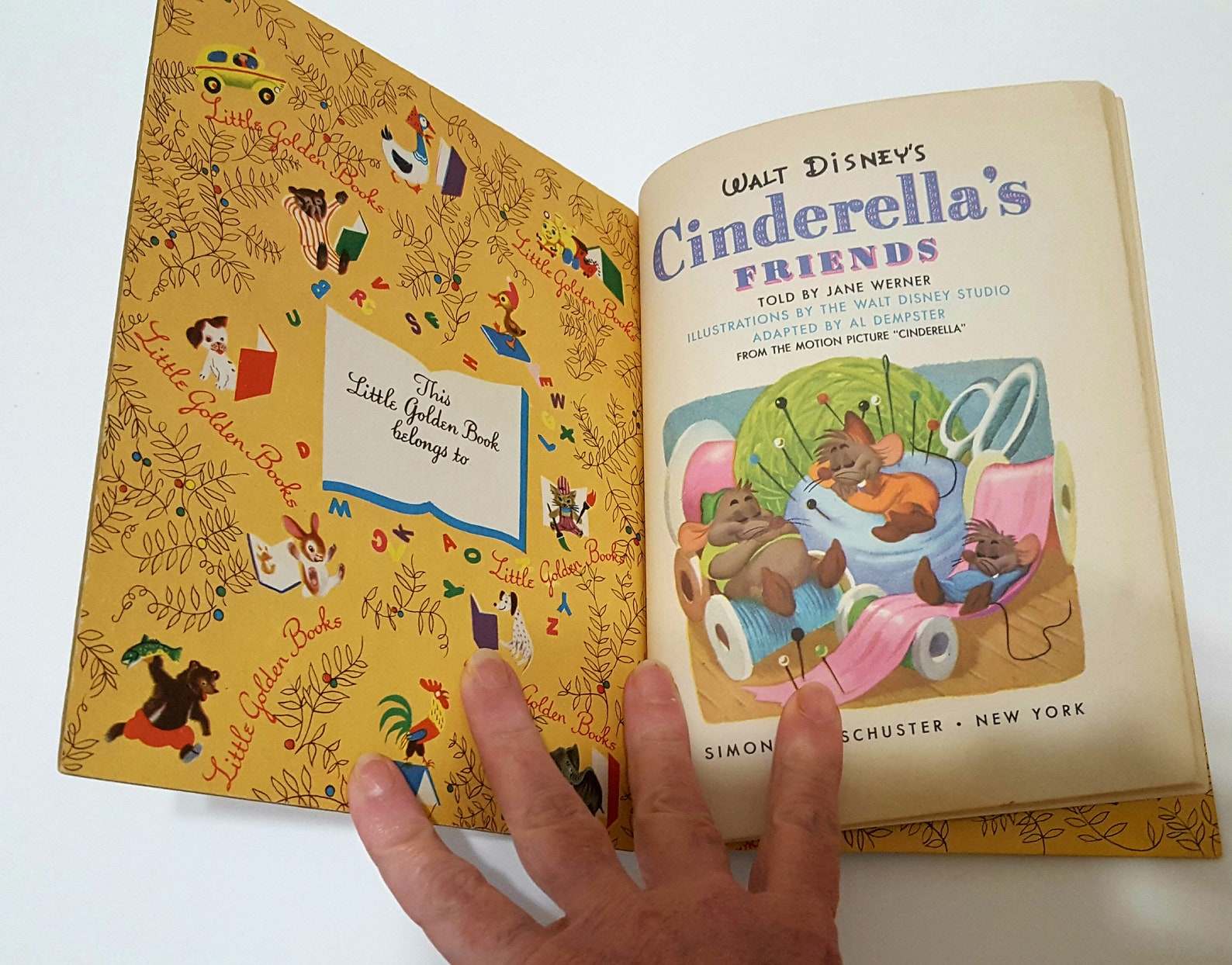 Vintage Cinderella Little Golden Book Vintage Little Golden | Etsy