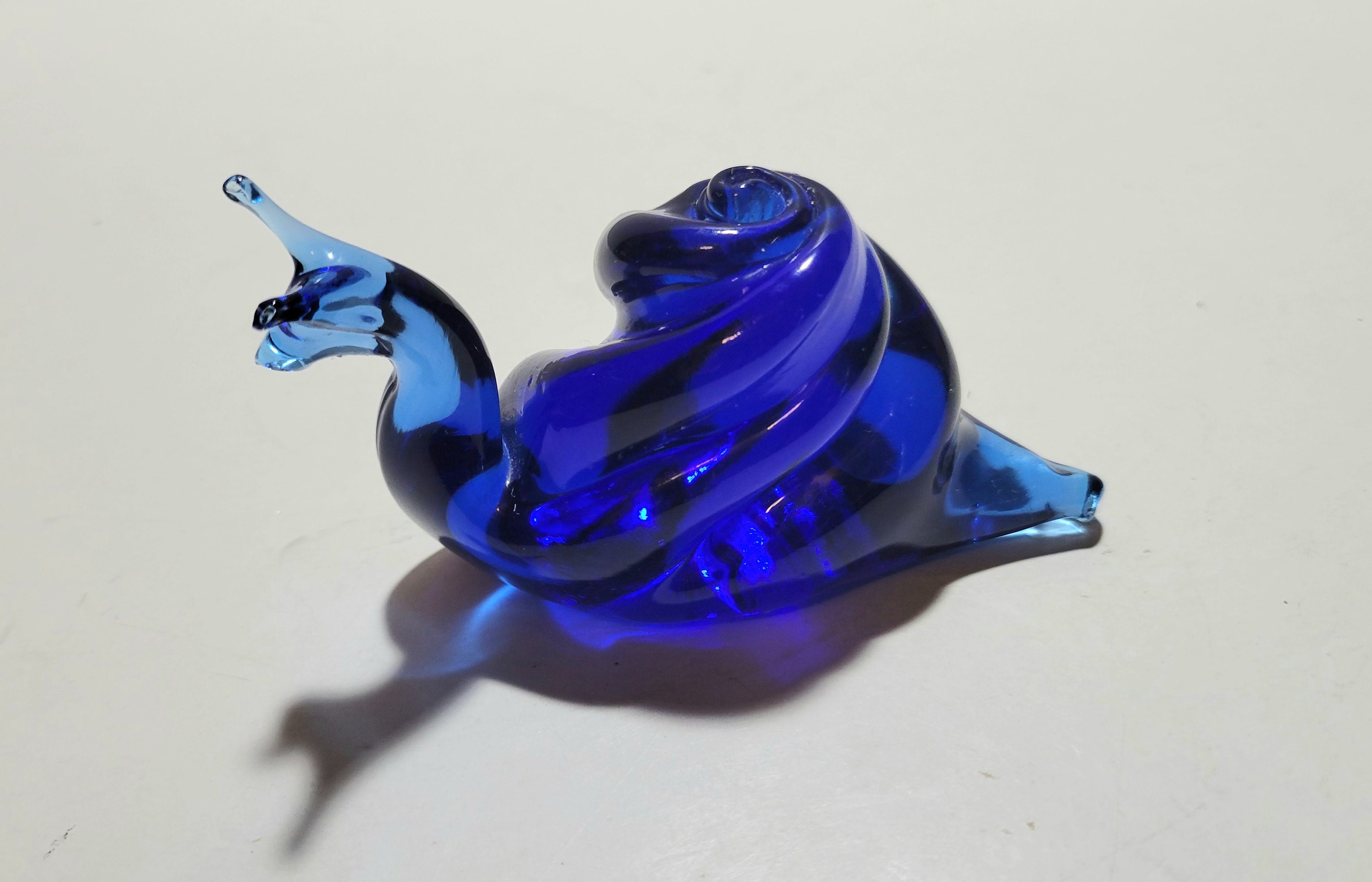 Glass Snail Snail Snail Glass Paperweight Pilgrim Glass - Etsy
