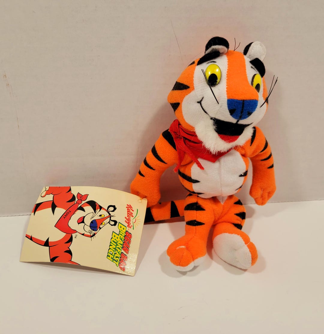 Vintage Tony the Tiger, Tony the Tiger Stuffed Animal, Tony the Tiger ...