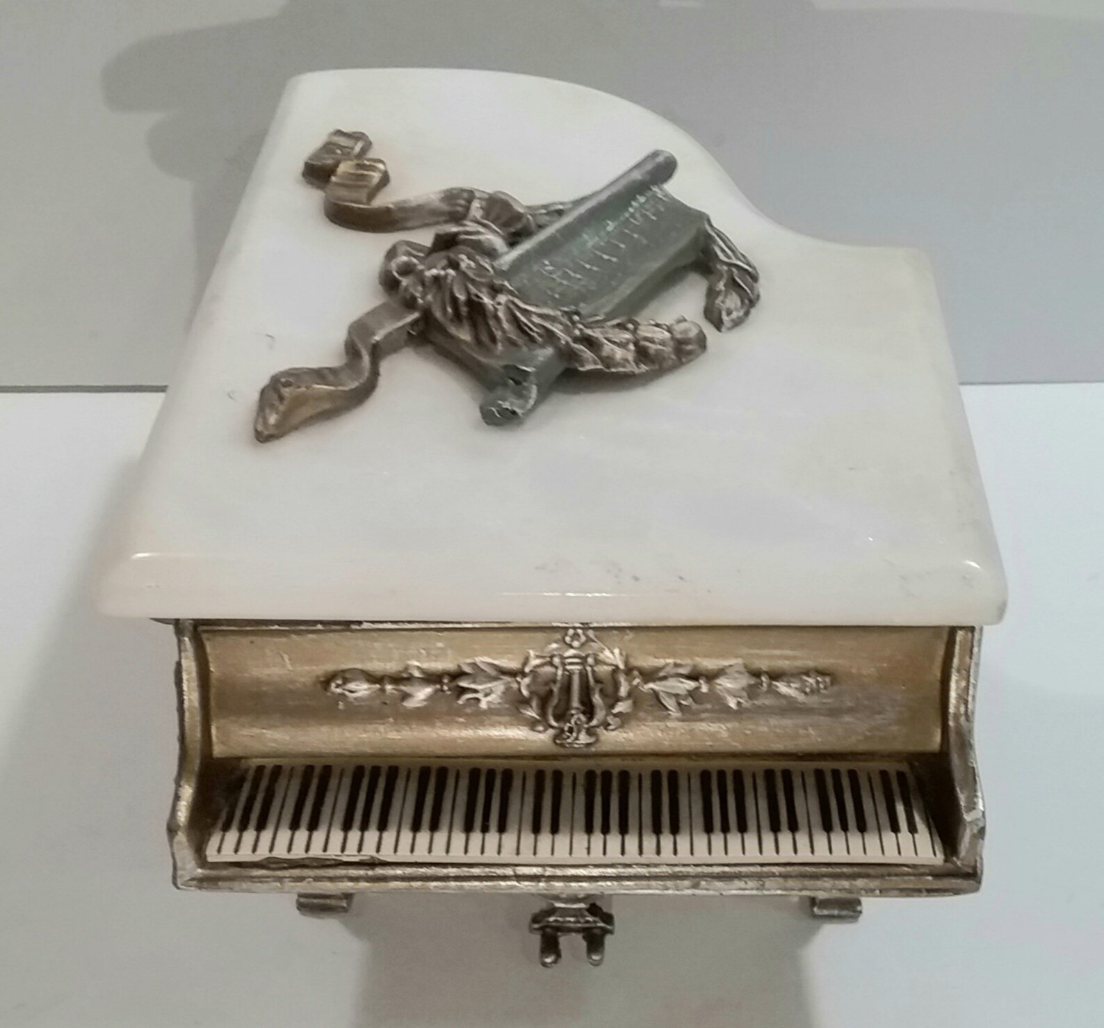 Vintage Grand Piano Music Box Vintage Piano Jewelry - Etsy