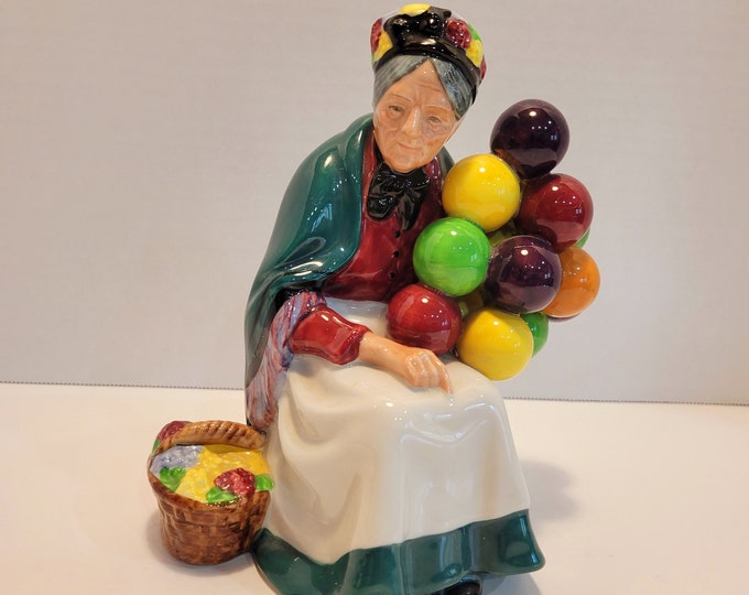 Vintage Royal Doulton the Old Balloon Seller, Vintage Royal Doulton ...